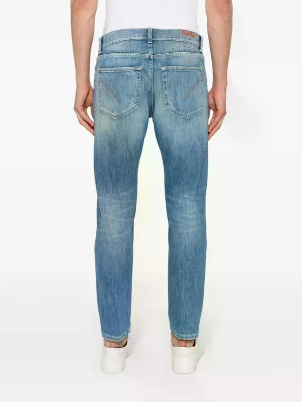 DONDUP Dian Logo-plaque Distressed Jeans
