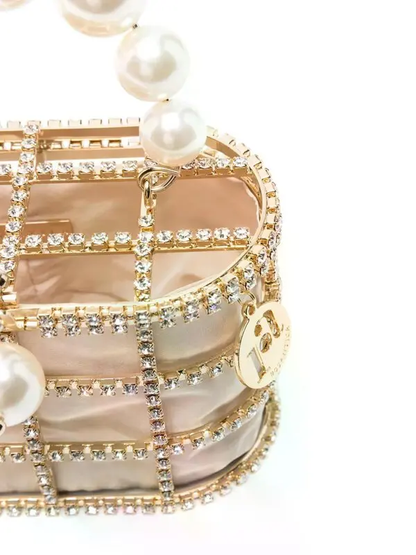 Rosantica Holli Faux Pearl-embellished Mini Bag