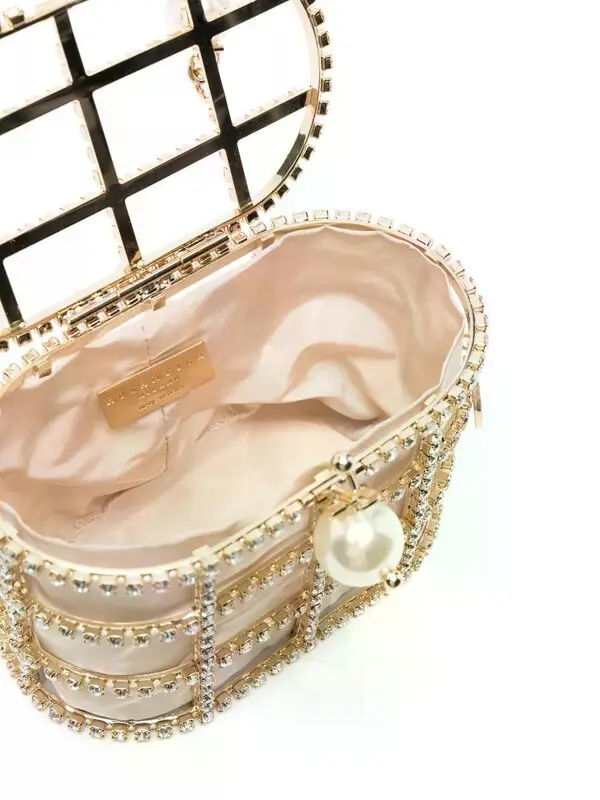 Rosantica Holli Faux Pearl-embellished Mini Bag