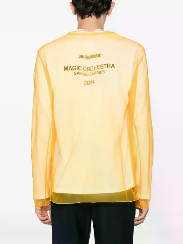 JIL SANDER Layered Cotton T-shirt