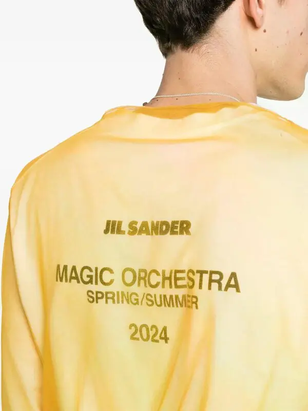 JIL SANDER Layered Cotton T-shirt