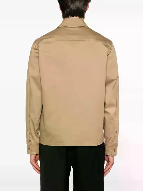 Moncler Gabardine Cotton Shirt Jacket