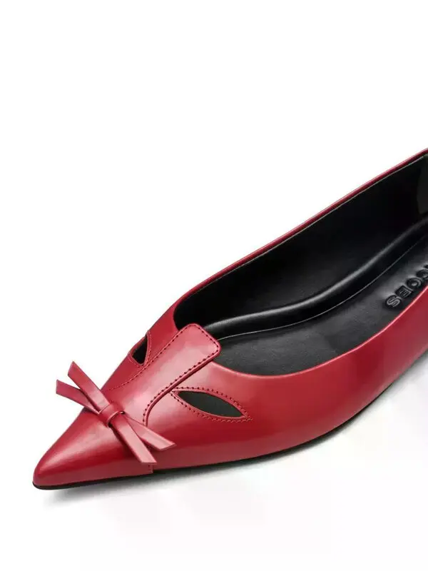 Marc Jacobs The Kat Ballerina Shoes - Red