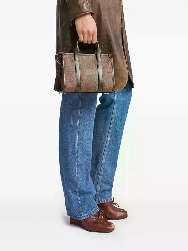 Etro Paisley-jacquard Mini Tote Bag