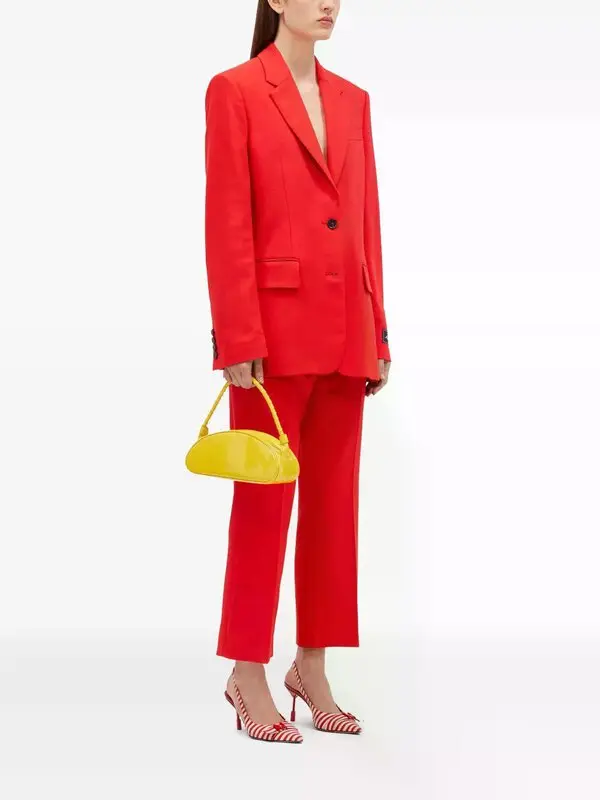 MSGM Straight Cropped Trousers