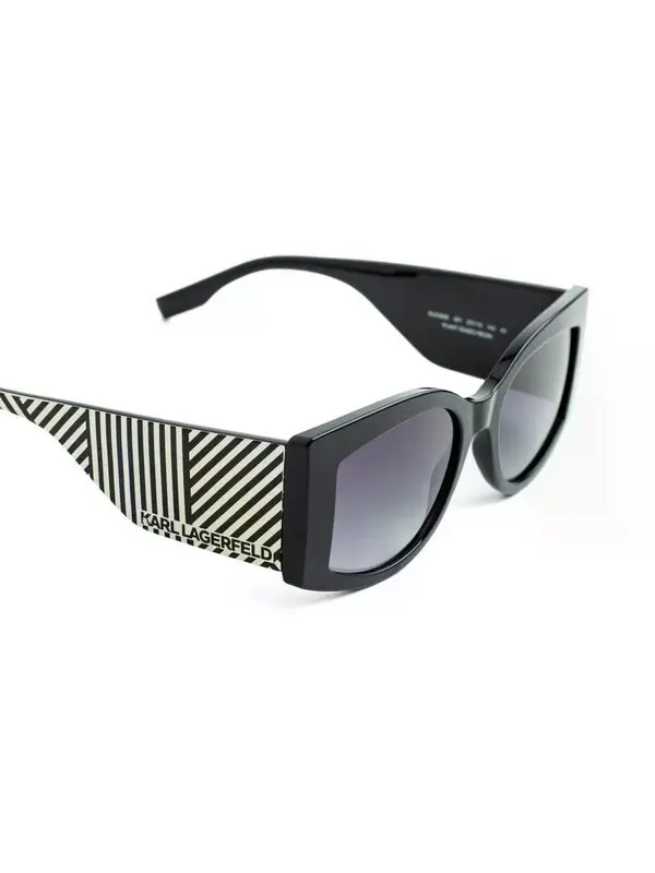 Karl Lagerfeld Geometric-frame Sunglasses