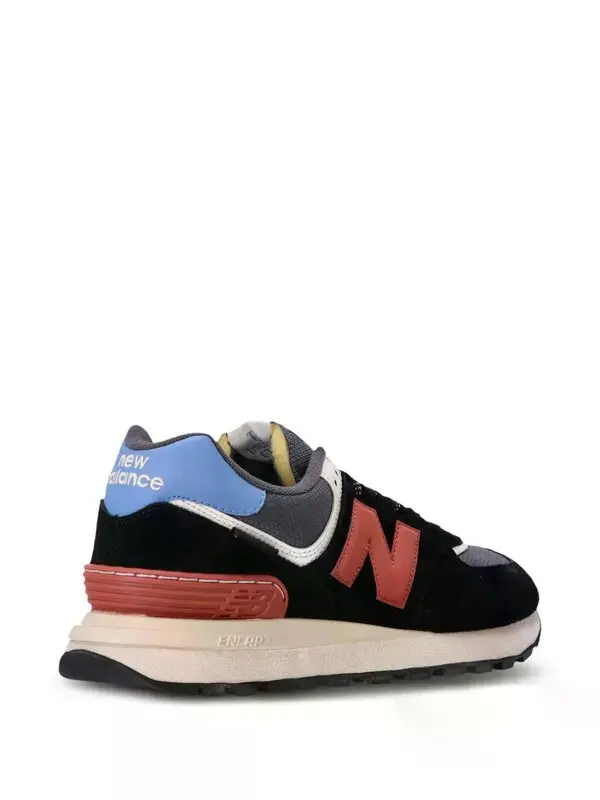 NEW BALANCE 574 Panelled Sneakers - Black