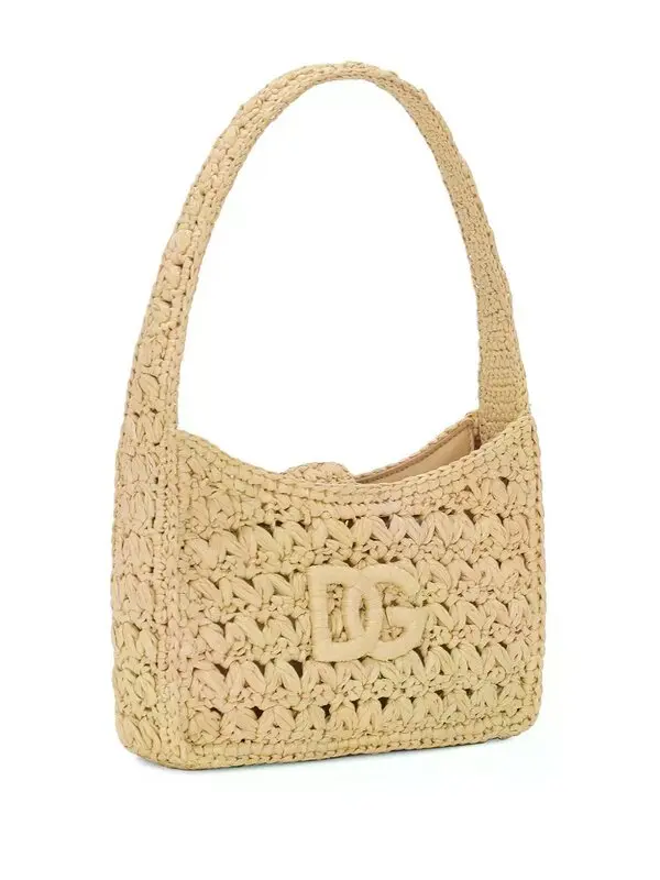 Dolce & Gabbana 3.5 Raffia Shoulder Bag