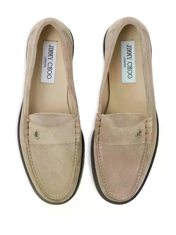 JIMMY CHOO Ethan Loafers - Brown