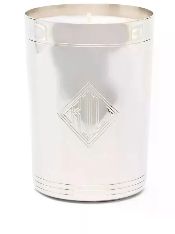 Ralph Lauren Rhinelander Logo-debossed Candle - Silver