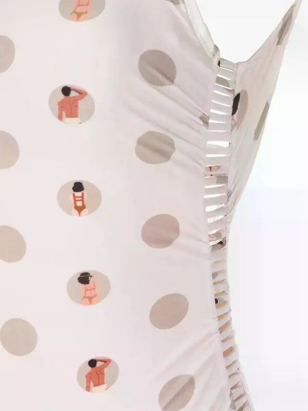AMIR SLAMA Graphic-print Swimsuit