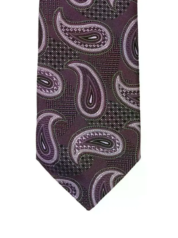 Etro Paisley-jacquard Silk Tie
