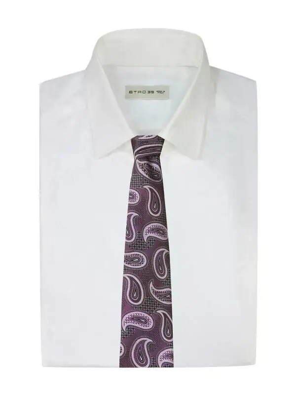 Etro Paisley-jacquard Silk Tie