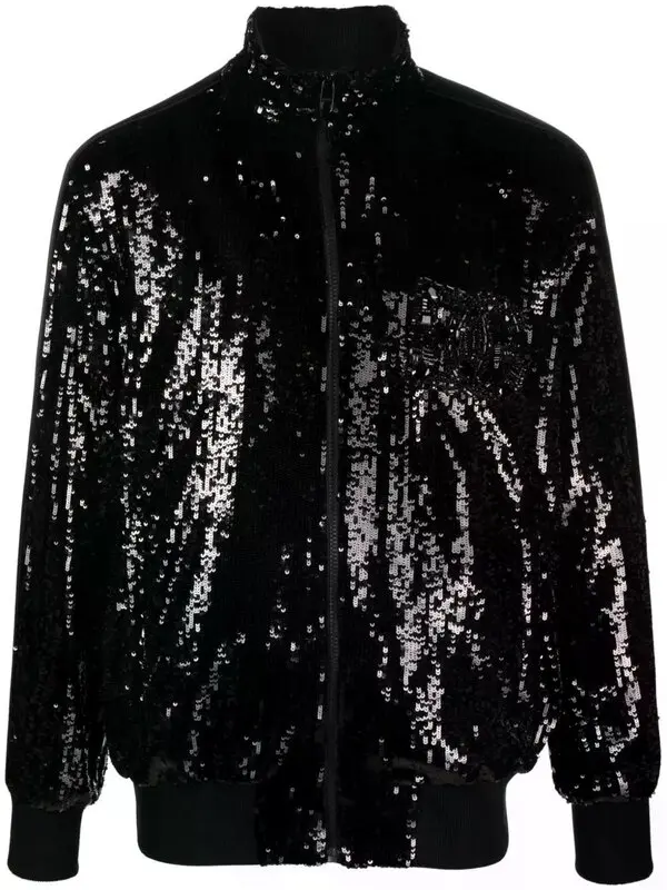 Dolce & Gabbana Sequinned Bomber Jacket