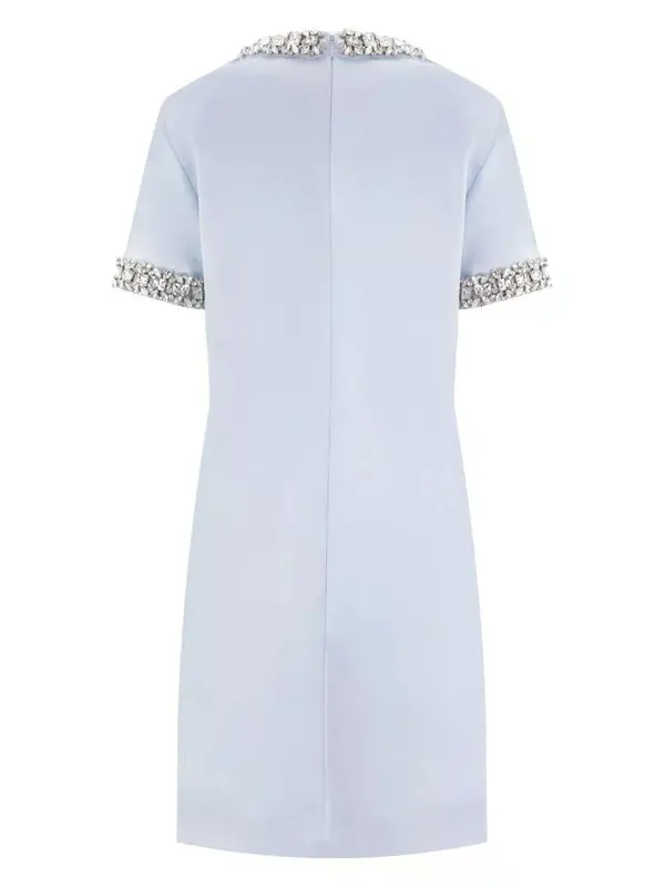 SELF-PORTRAIT Crystal-embellished Mini Dress