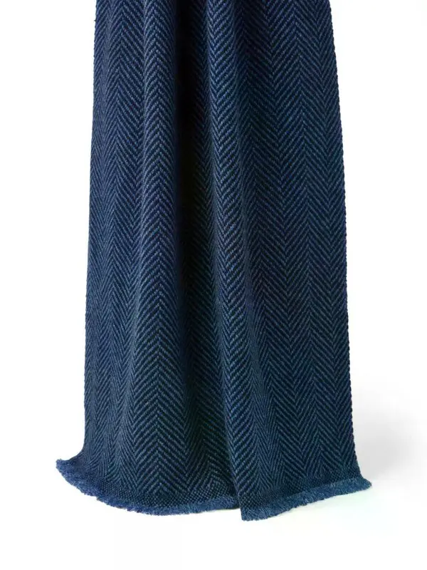 Brunello Cucinelli Cashmere Scarf - Blue