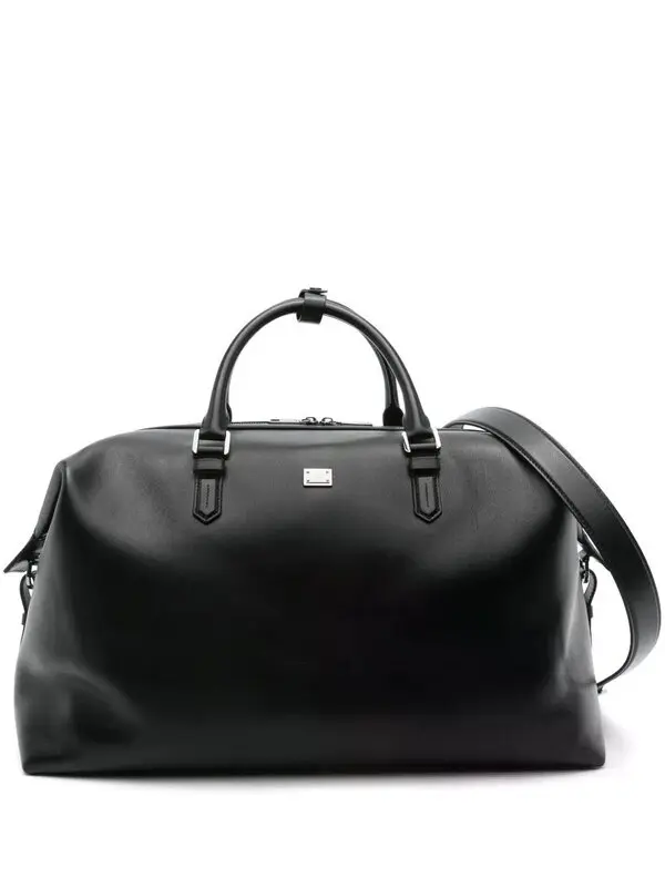 Dolce & Gabbana Leather Duffel Bag - Blue