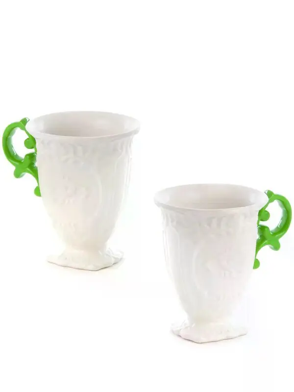 SELETTI I-wares Porcelain Mug - White