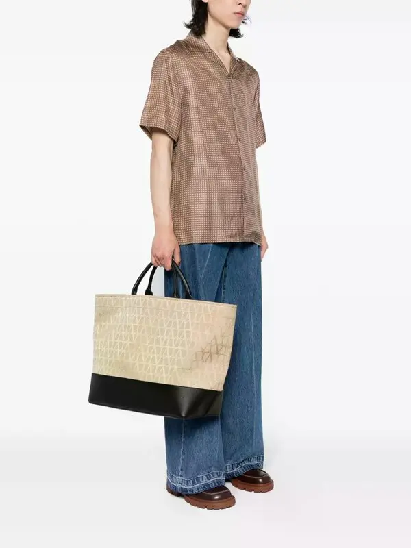 Valentino Garavani Toile Iconographe Canvas Tote Bag