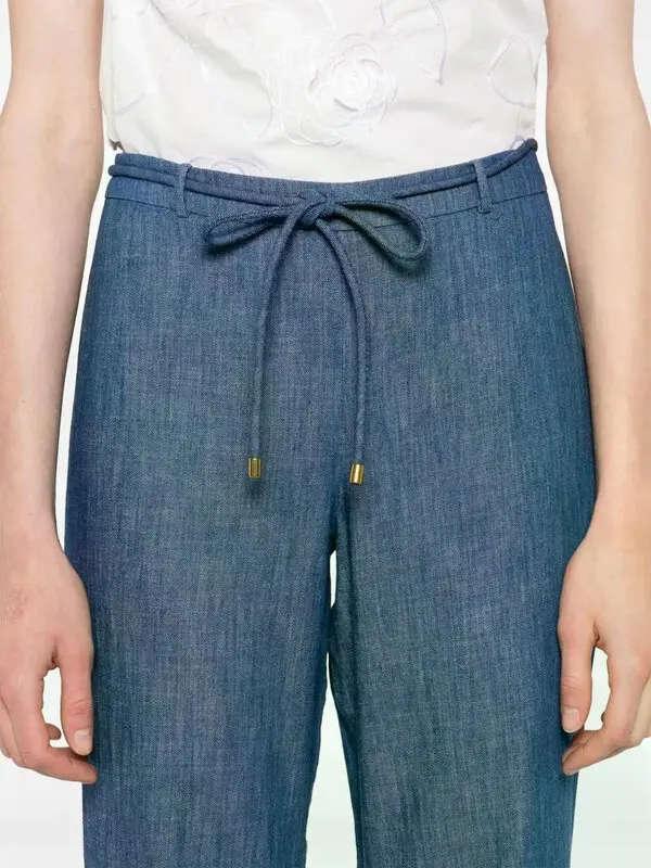 Zimmermann Coco Embroidered Trousers