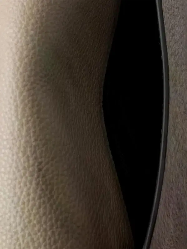 Prada Leather Shoulder Bag With Logo Lettering - Neutrals