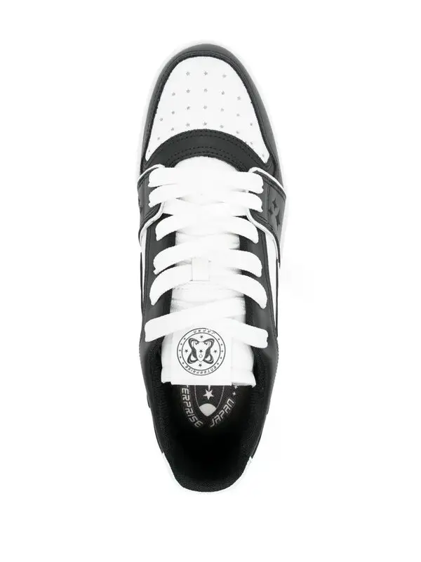 ENTERPRISE JAPAN Ej Egg Rocket Leather Sneakers