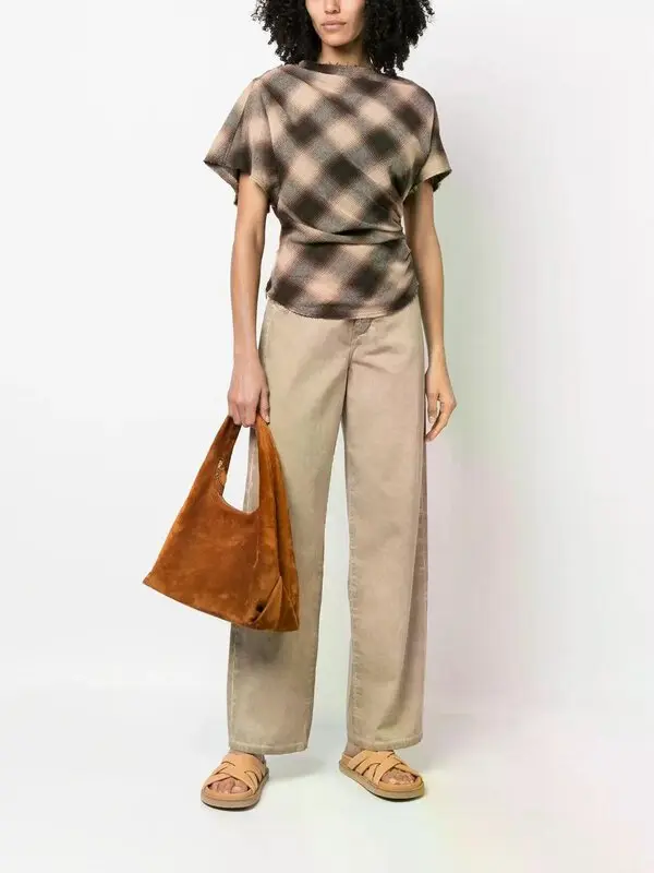 UMA WANG High-waisted Straight-leg Jeans