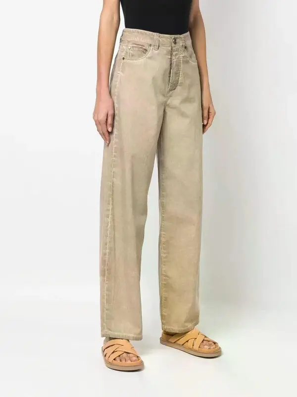 UMA WANG High-waisted Straight-leg Jeans