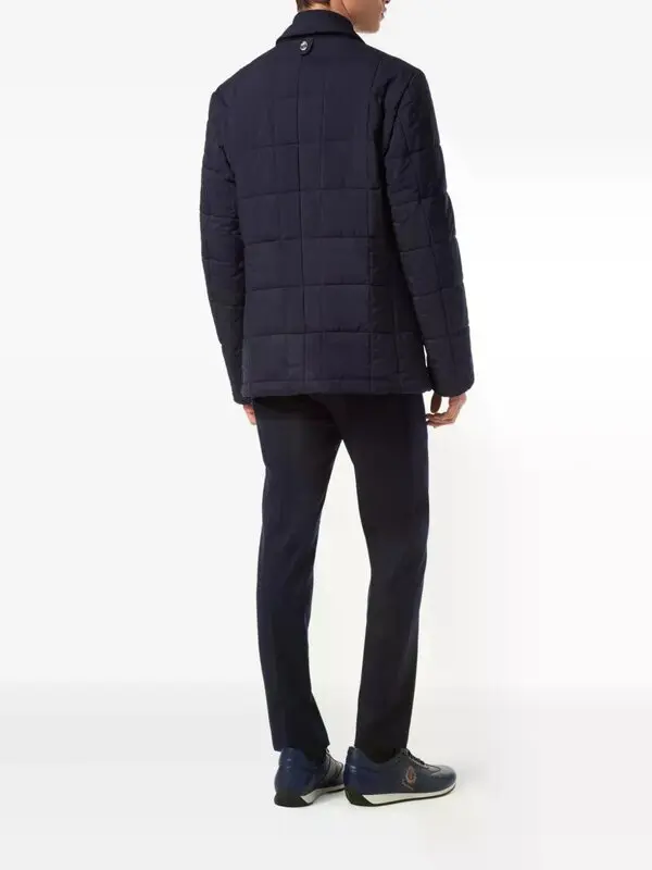 BILLIONAIRE Logo-patch Blazer - Blue