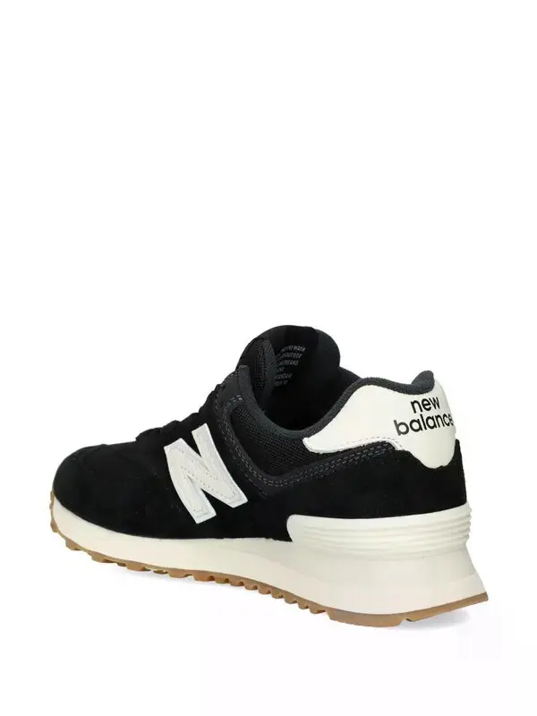 NEW BALANCE 574 Lace-up Suede And Mesh Sneakers