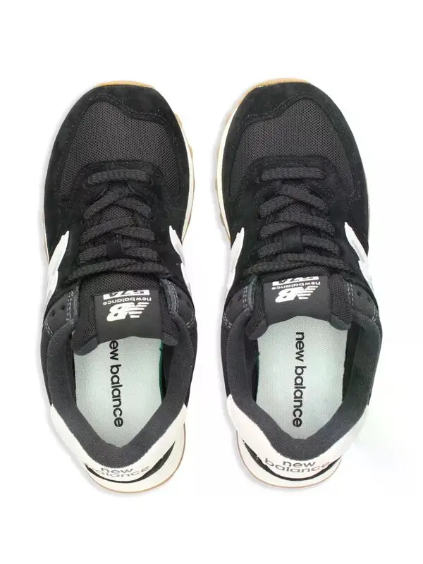 NEW BALANCE 574 Lace-up Suede And Mesh Sneakers