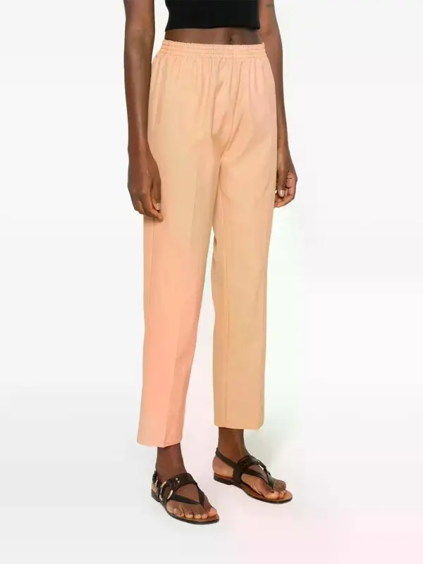 FORTE_FORTE Textured Tapered Trousers