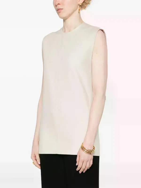 TOTEME Sleeveless Seam-detailed Top