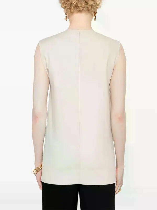 TOTEME Sleeveless Seam-detailed Top