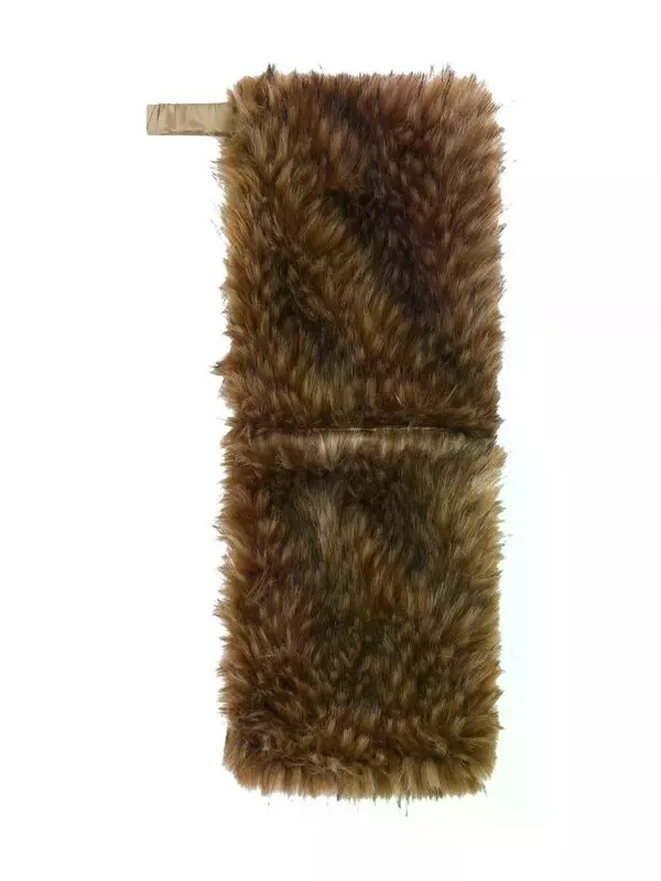 Dolce & Gabbana Faux-fur Muff - Brown