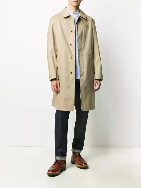 Mackintosh Manchester Single-breasted Car Coat