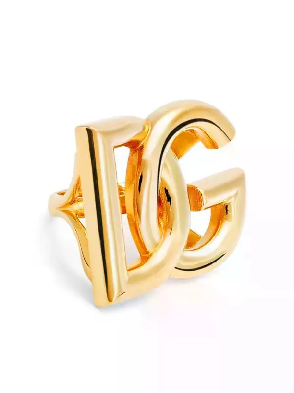 Dolce & Gabbana Dg Logo-plaque Ring