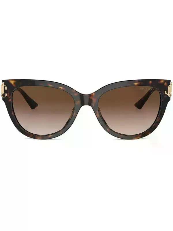 JIMMY CHOO Cat-eye Sunglasses - Brown
