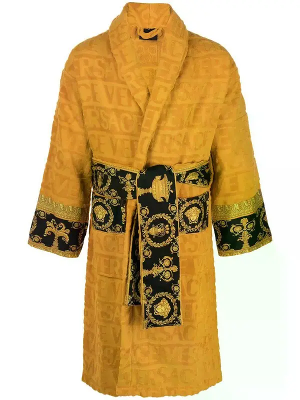 Versace I Love Baroque Bathrobe - Yellow
