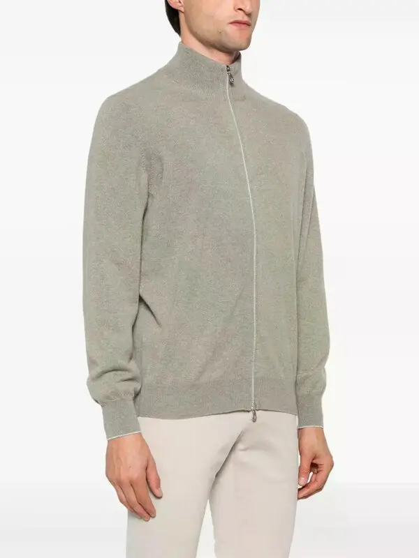 Brunello Cucinelli Cashmere Cardigan - Green