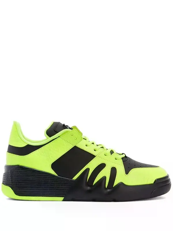GIUSEPPE ZANOTTI Talon Color-block Sneakers - Black