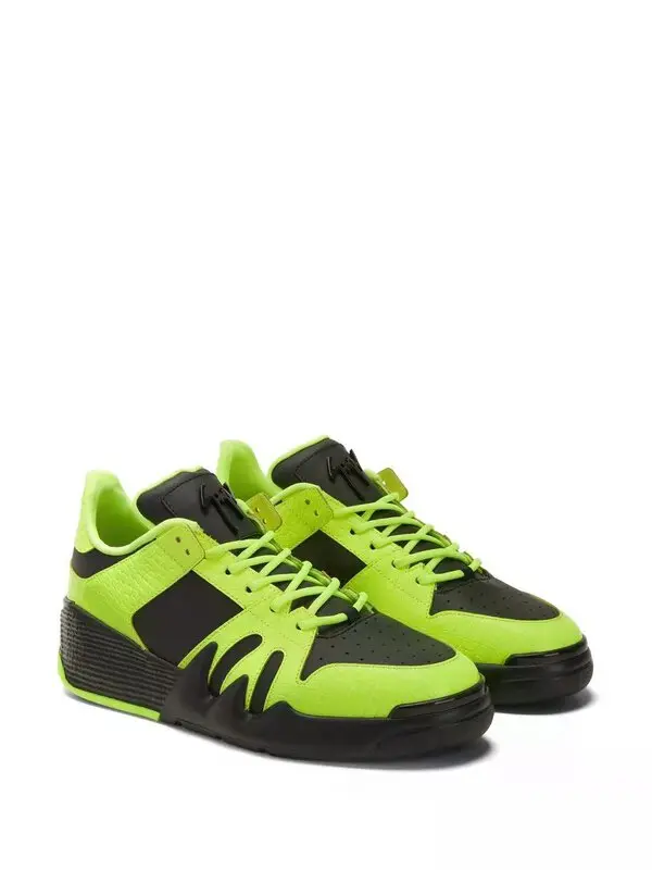GIUSEPPE ZANOTTI Talon Color-block Sneakers - Black