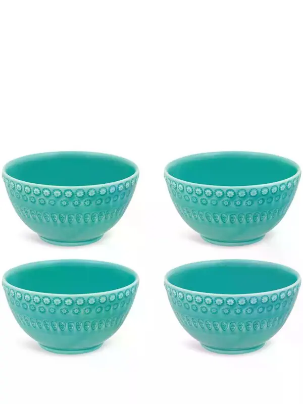 BORDALLO PINHEIRO Fantasia Ceramic Bowl - Blue