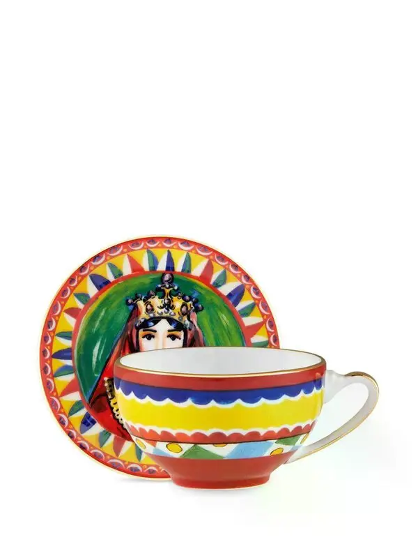 Dolce & Gabbana Carretto Siciliano Espresso Set