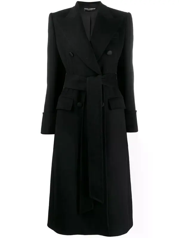 Dolce & Gabbana Double-breasted Wool Coat