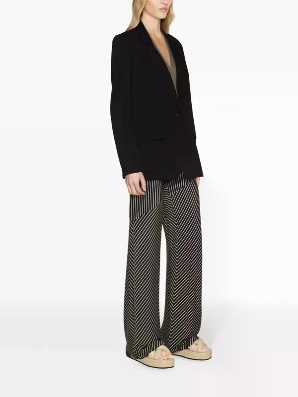 FORTE_FORTE Tailored Single-breasted Blazer