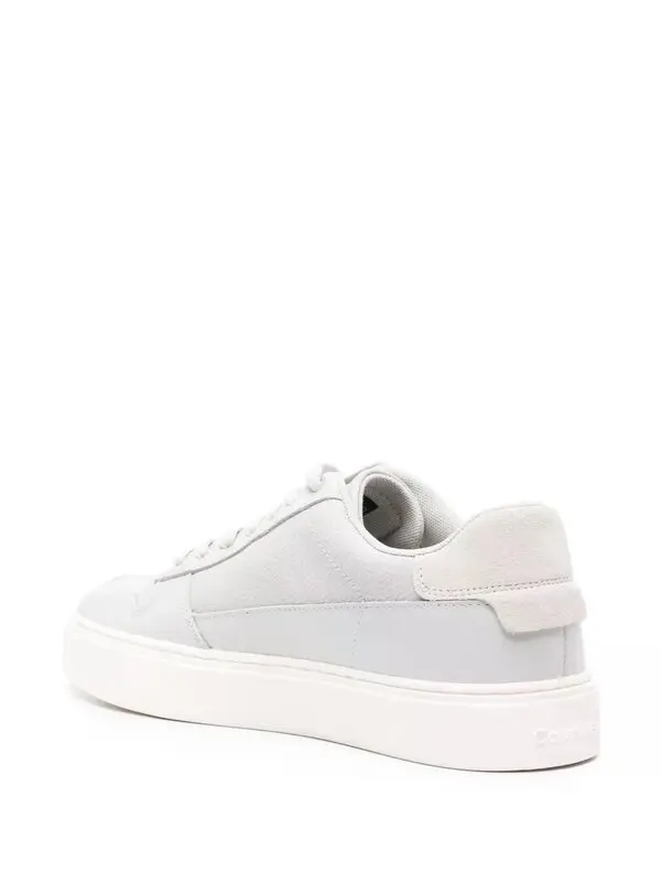 Calvin Klein Print Leather Sneakers