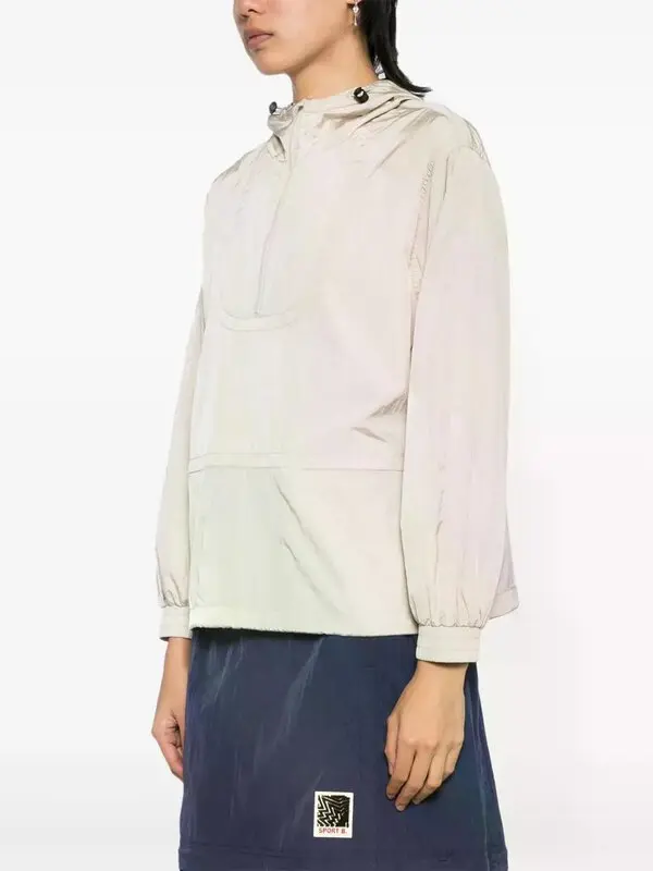AGNES B. Mesh-lining Jacket