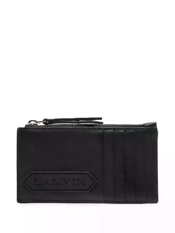LANVIN Signature Leather Card Holder
