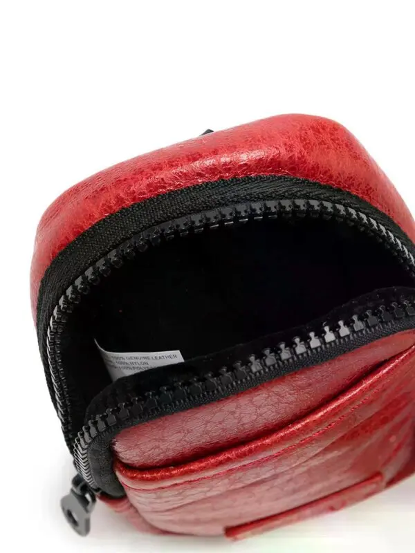PRIVATE STOCK LABS Leather Zip Pouch
